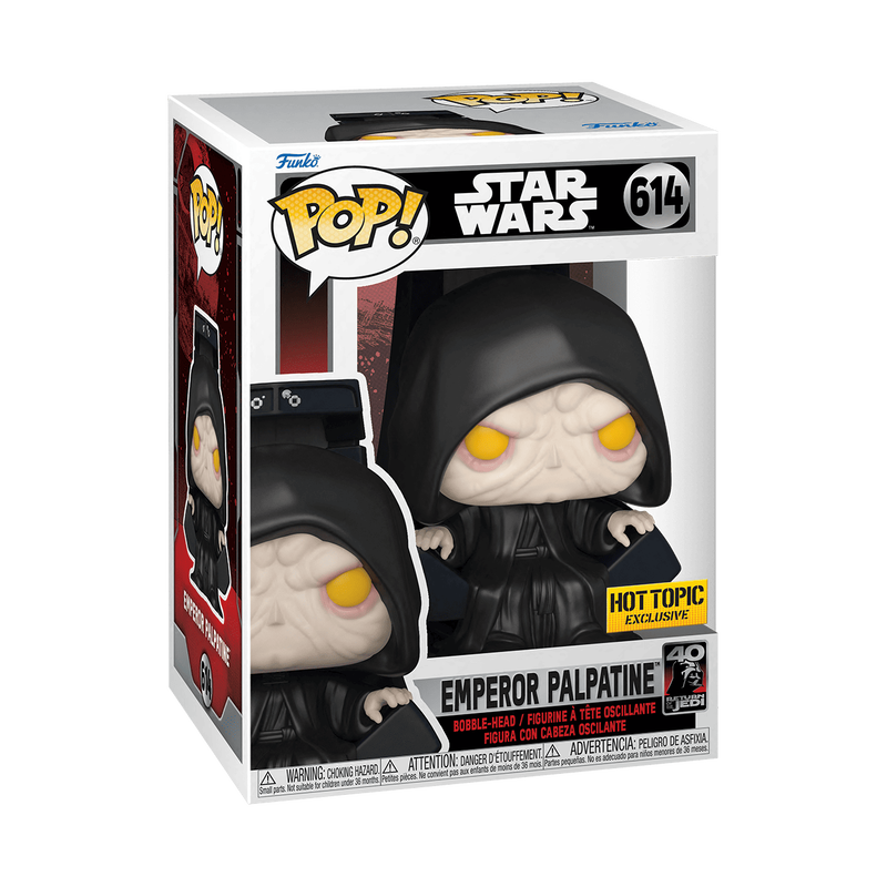 Pop Emperor Palpatine On Throne