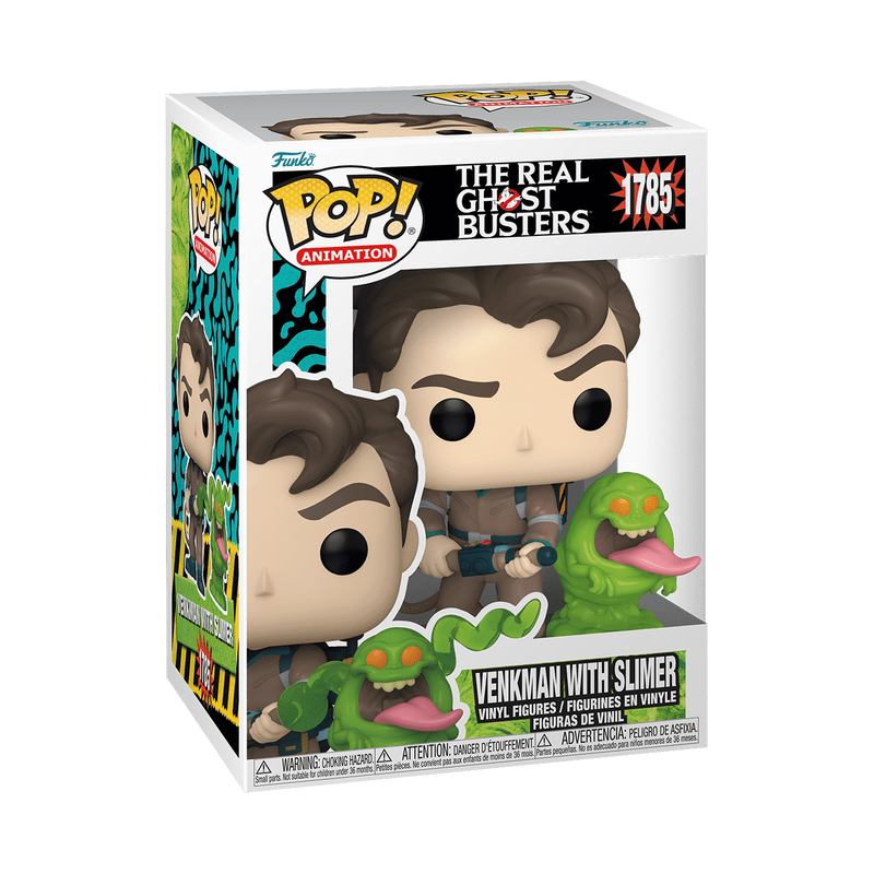 Pop! & Buddy Venkman with Slimer (The Real Ghostbusters) | Funko