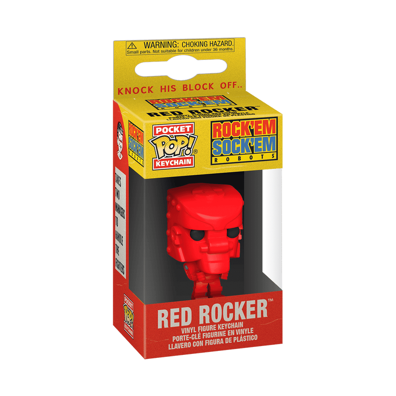 Buy Pop! Keychain Red Rocker at Funko.