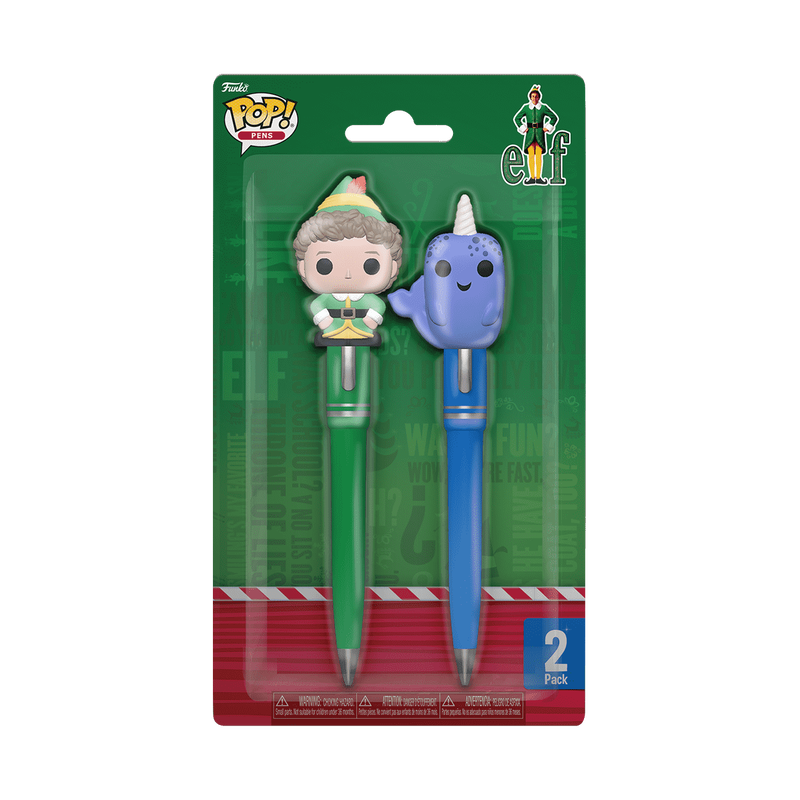 Buy Pop! Pen Buddy the Elf & Narwhal 2-Pack at Funko.