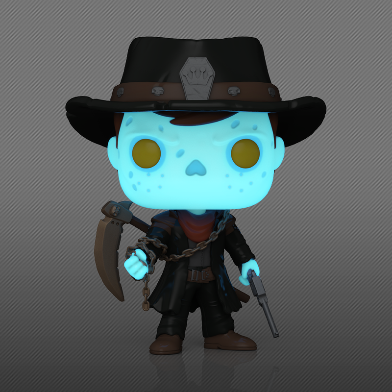 Pop! Freddy Funko as Zombie Gunslinger (Glow) (NFT Release)