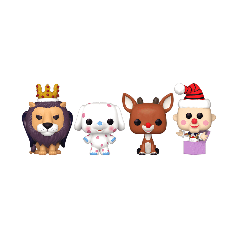Buy Pocket Pop! Holiday Rudolph the Red-Nosed Reindeer 4-Pack at Funko.