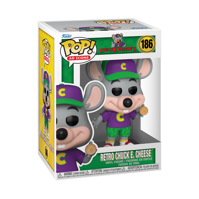 Buy Pop! Retro Chuck E. Cheese at Funko.