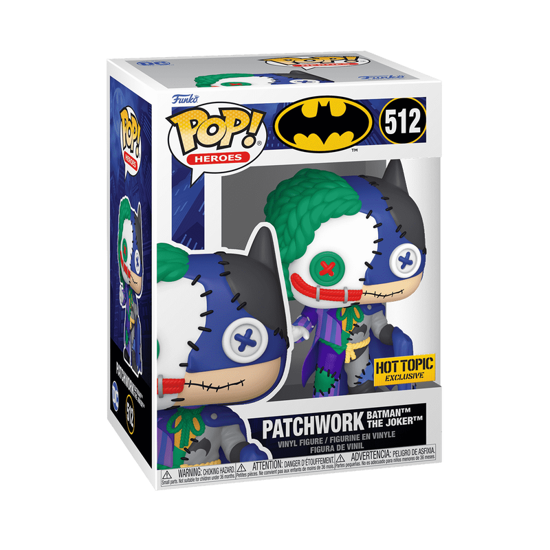 Buy Pop! Patchwork Batman the Joker at Funko.