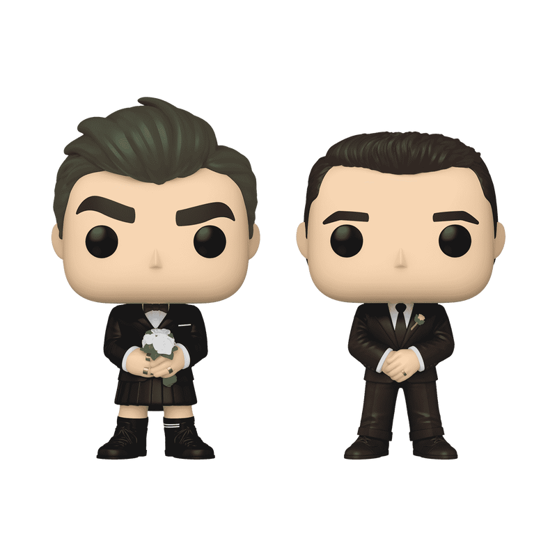 Buy Pop! David Rose & Patrick Brewer in Wedding Outfits 2-Pack at Funko.