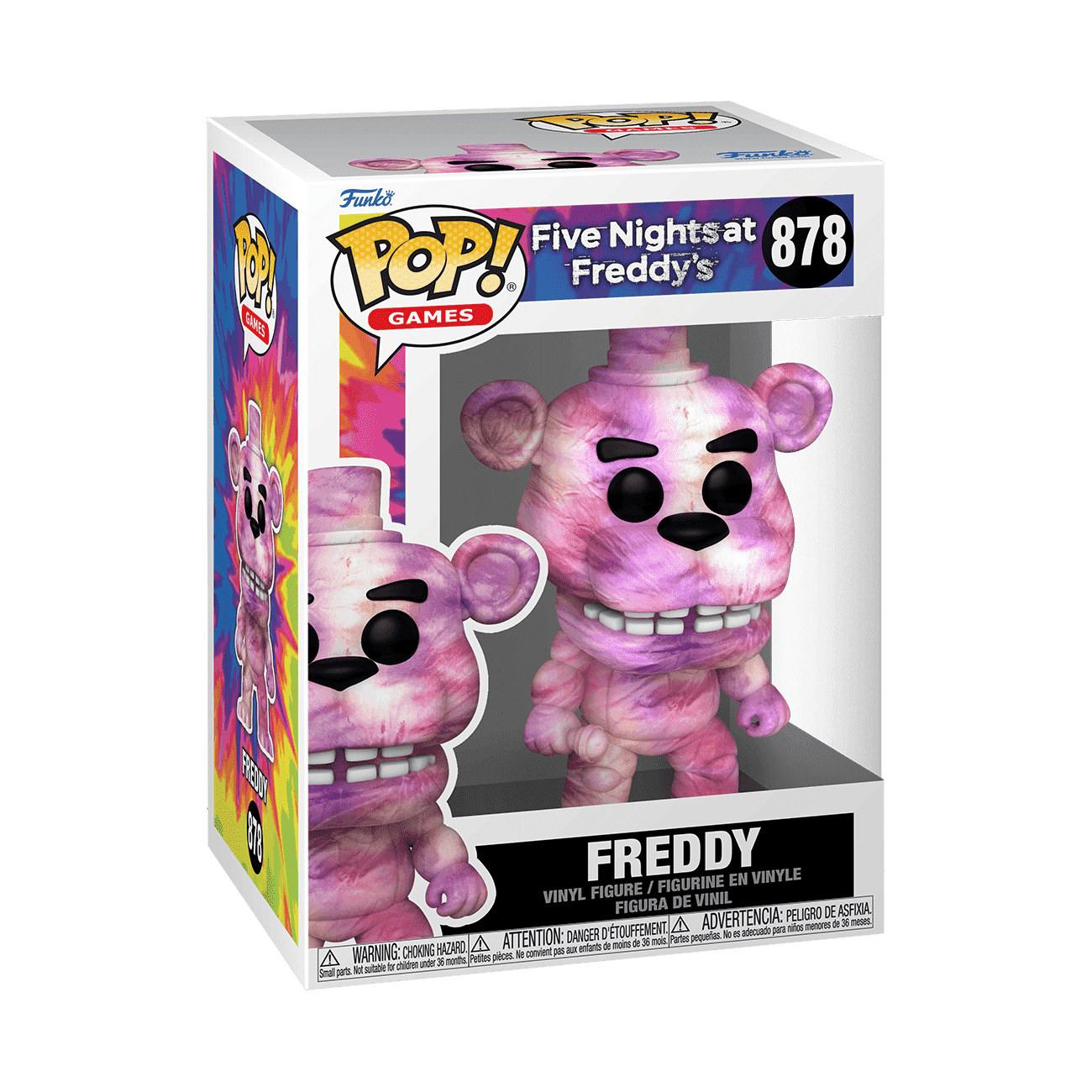 Buy Pop! Freddy Fazbear in Tie-Dye at Funko.
