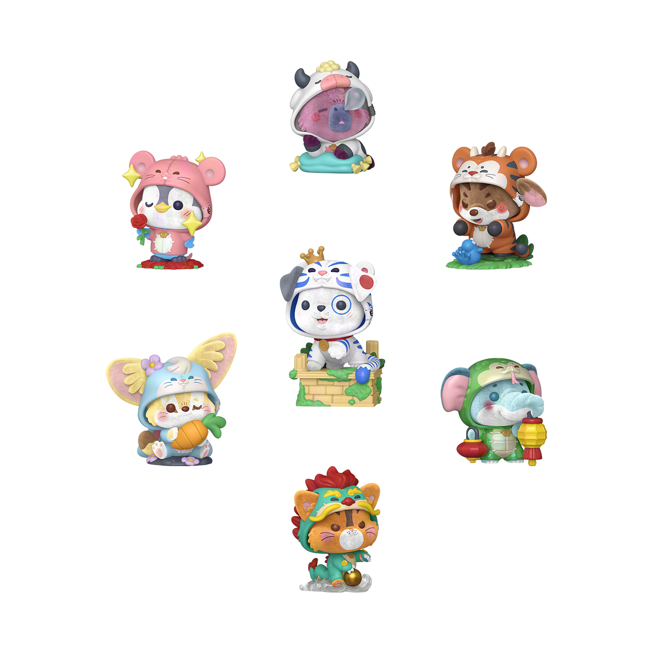 Funko Kiguzoomies Blind Box 6-Pack | Animal Mystery Figures | Funko