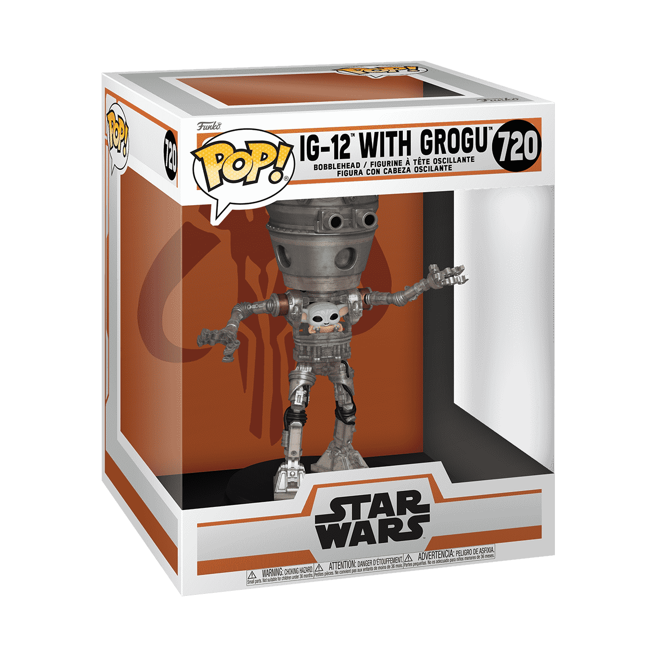Pop! Deluxe IG-12 with Grogu | Funko