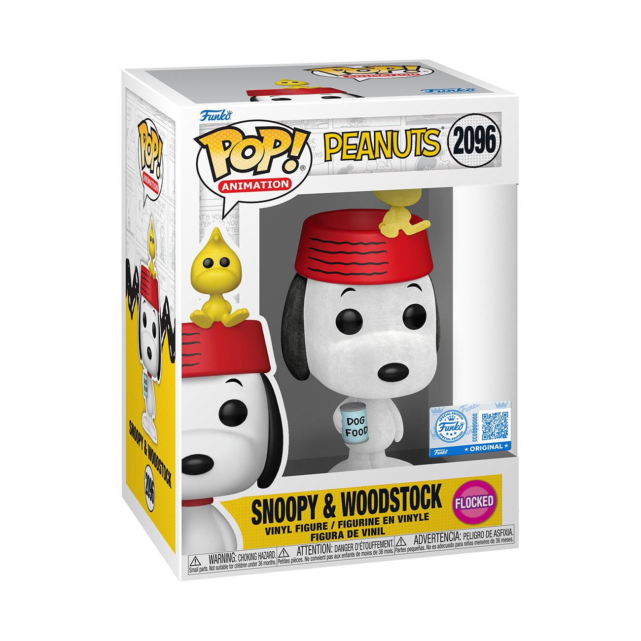 Pop! Snoopy & Woodstock (Flocked) | Funko