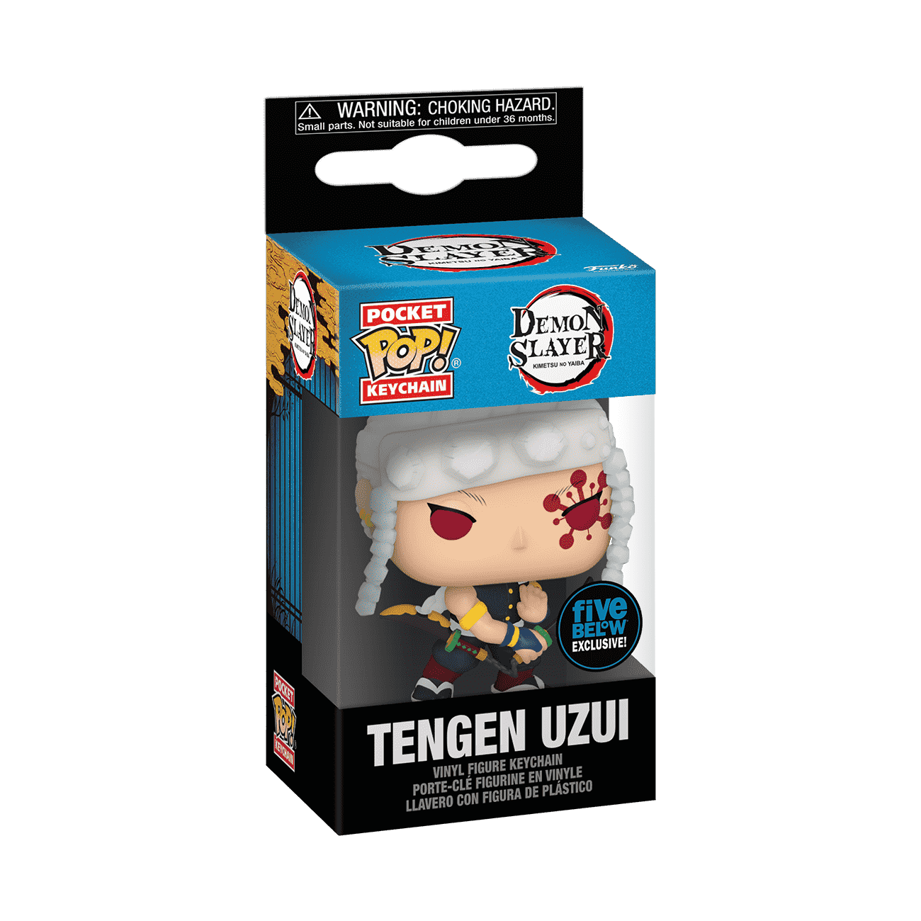 Buy Pop! Keychain Tengen Uzui with Nichirin Cleavers at Funko.