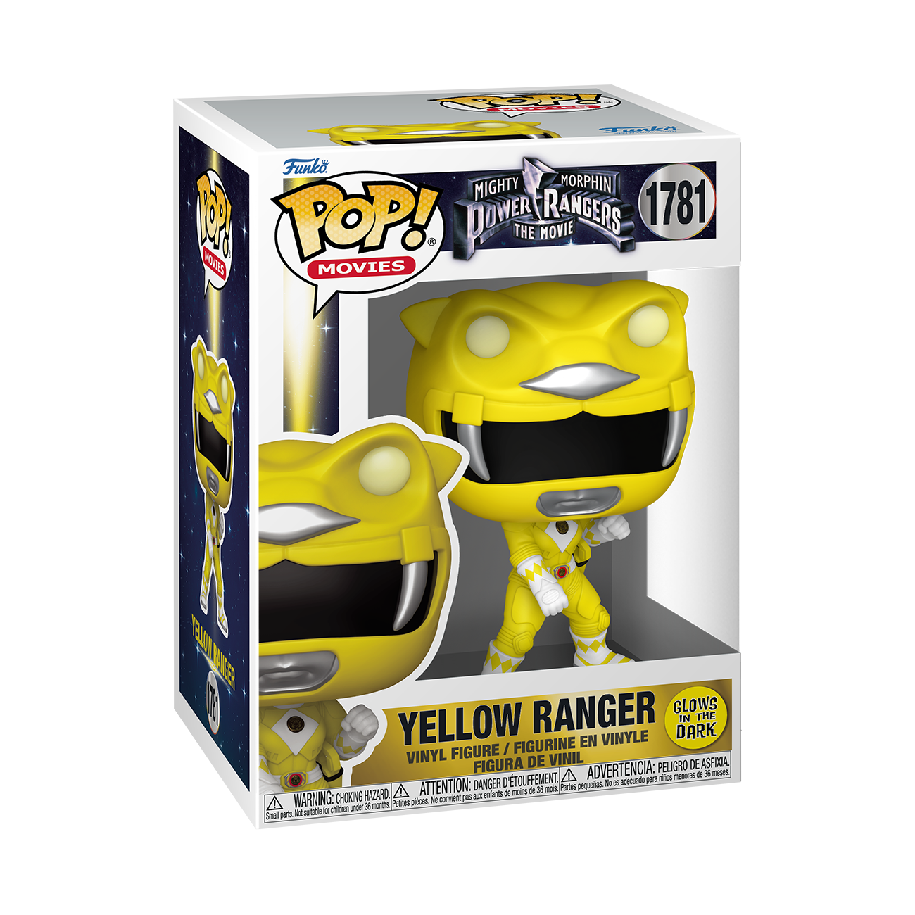 Pop! Yellow Ranger (Power Rangers: The Movie) | Funko