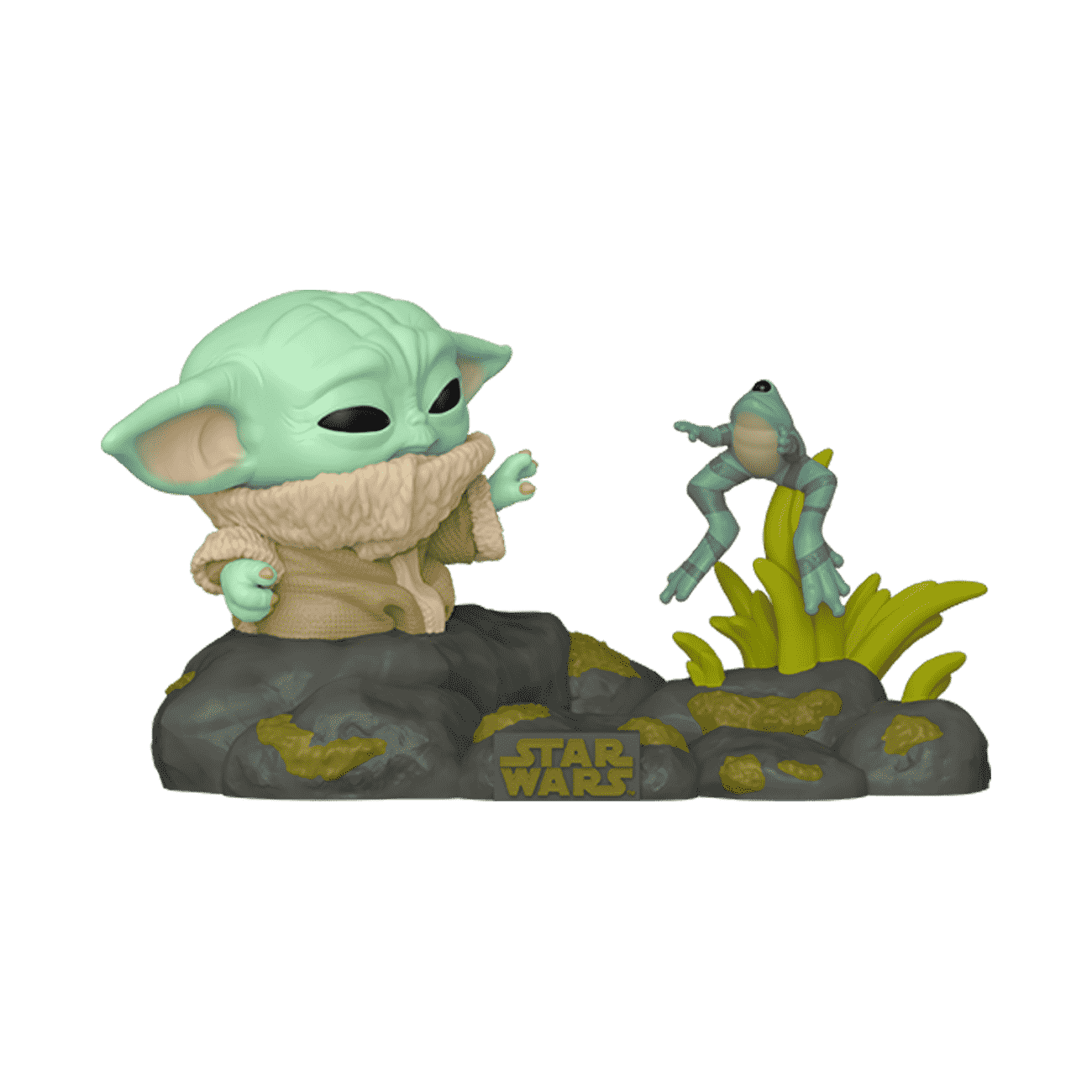 Buy Pop! Deluxe Grogu with Frog at Funko.