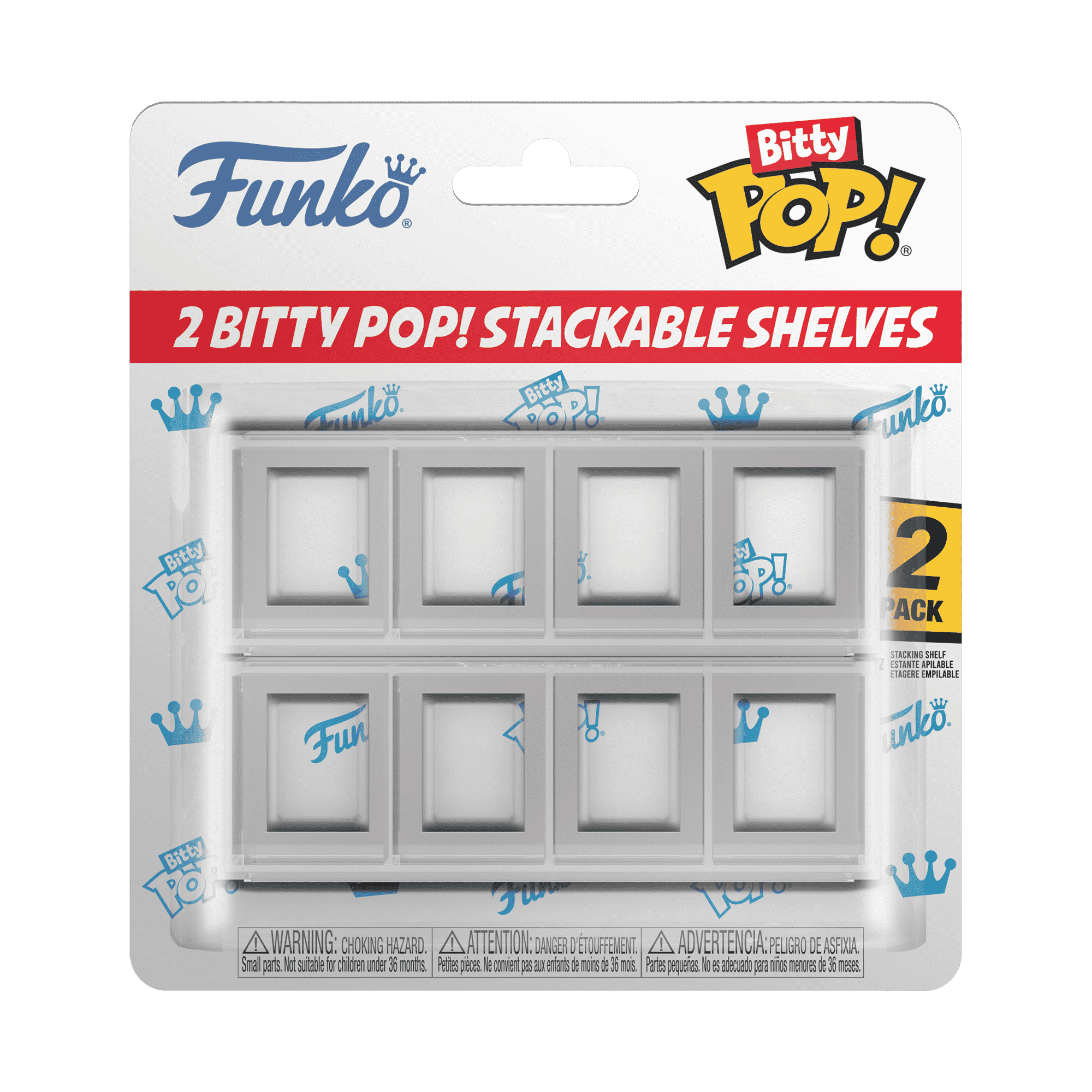 Bitty Pop! Stackable Shelves 2-Pack | Funko