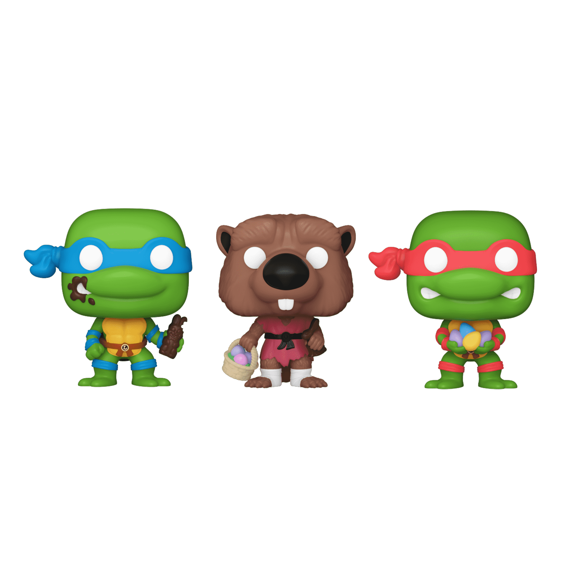 Buy Pocket Pop! Easter Splinter, Leonardo & Raphael 3-Pack at Funko.