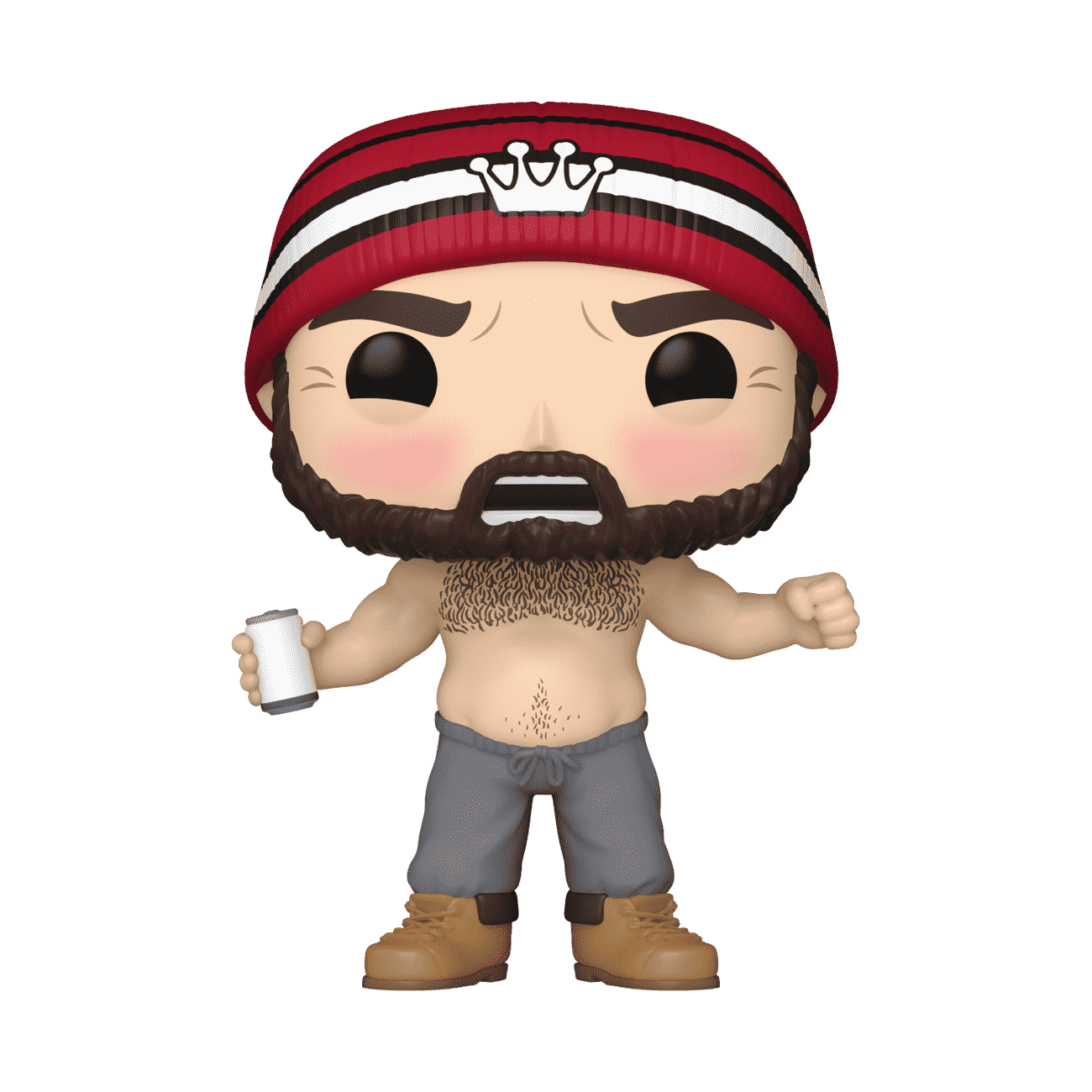 Pop! Jason Kelce (Shirtless) with Pop! Protector