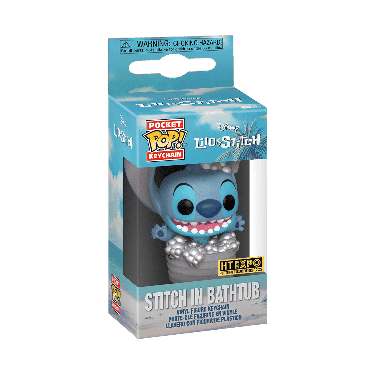 Buy Pop! Keychain Stitch in Bathtub at Funko.