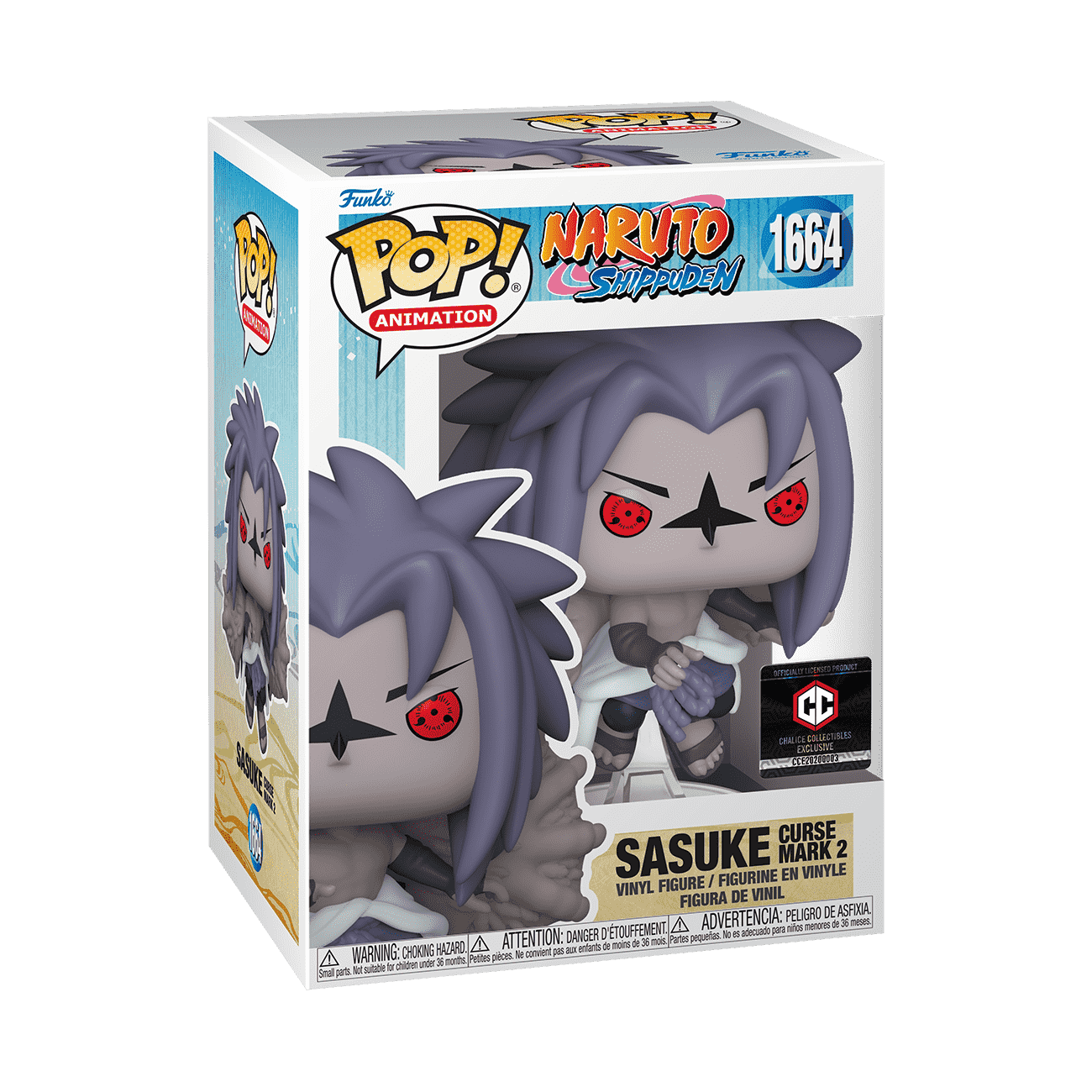 Buy Pop! Sasuke Curse Mark 2 at Funko.