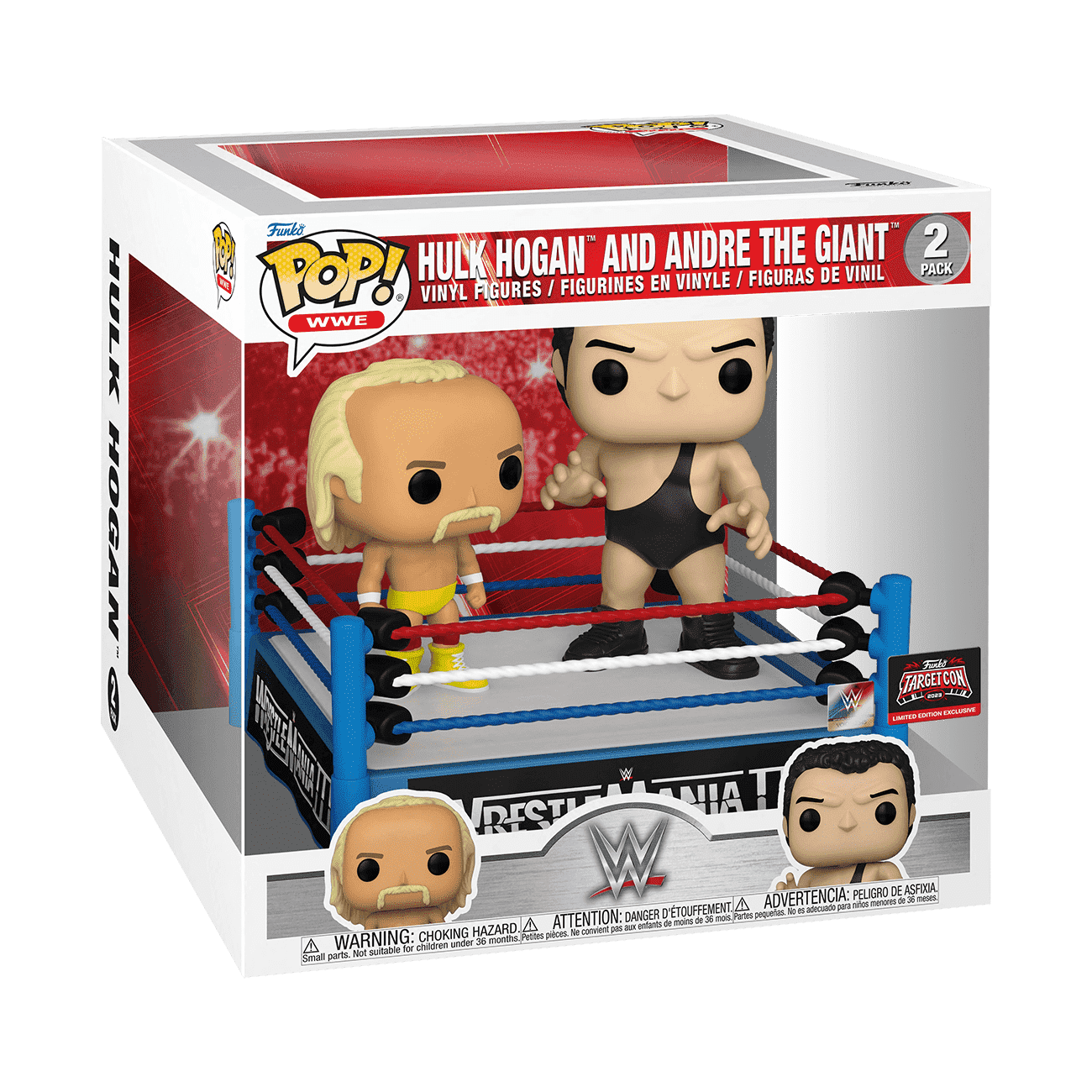 Buy Pop! Moment Hulk Hogan and Andre the Giant 2-Pack at Funko.