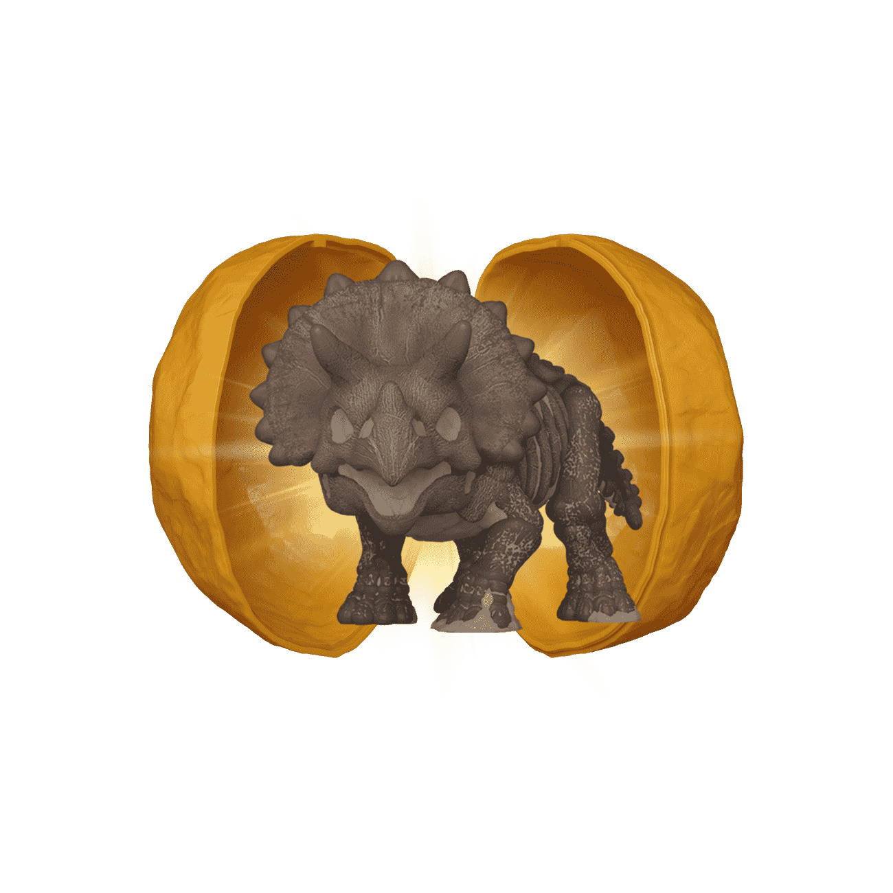 Pocket Pop! Amber Jurassic World (Triceratops)
