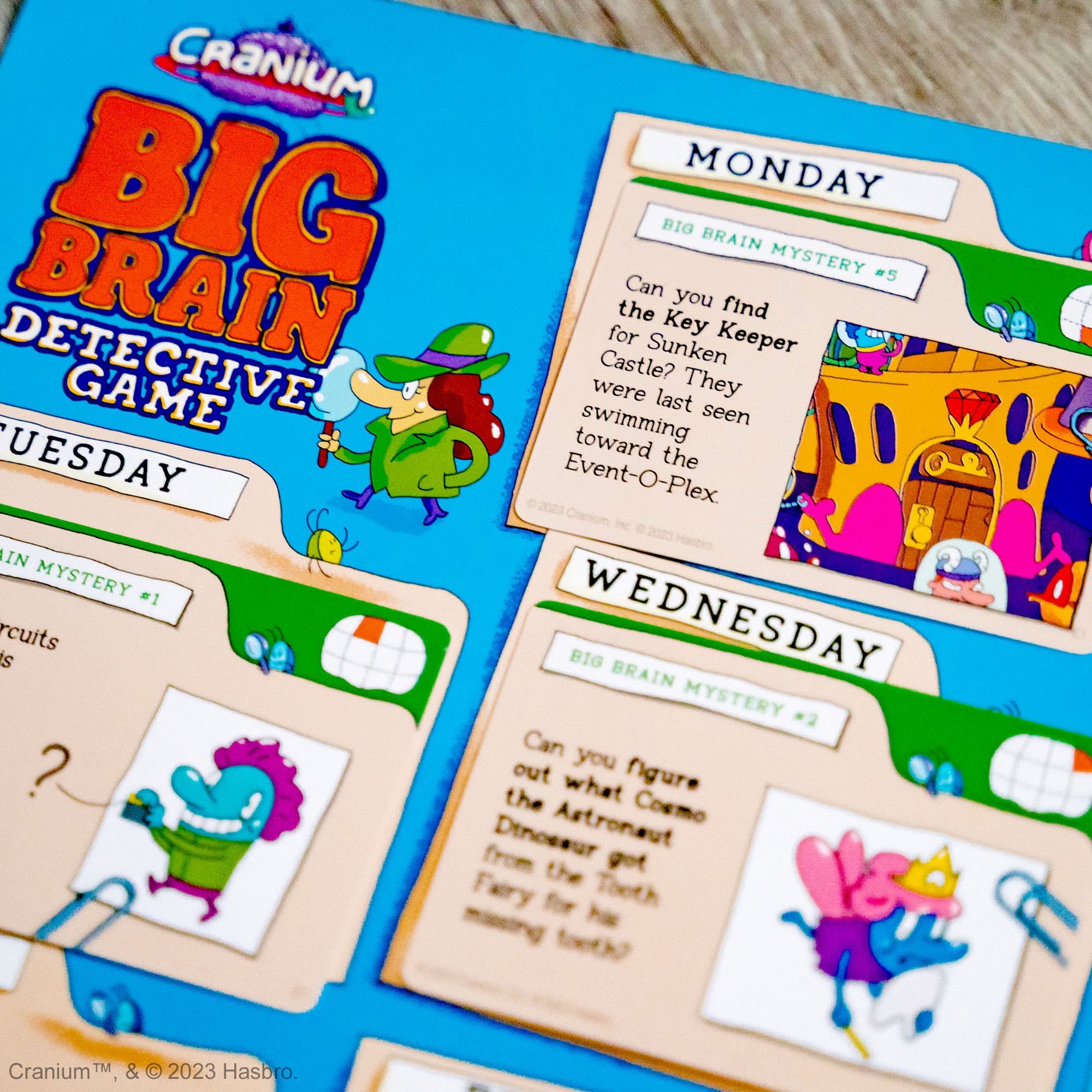 Cranium Big Brain Detective Game