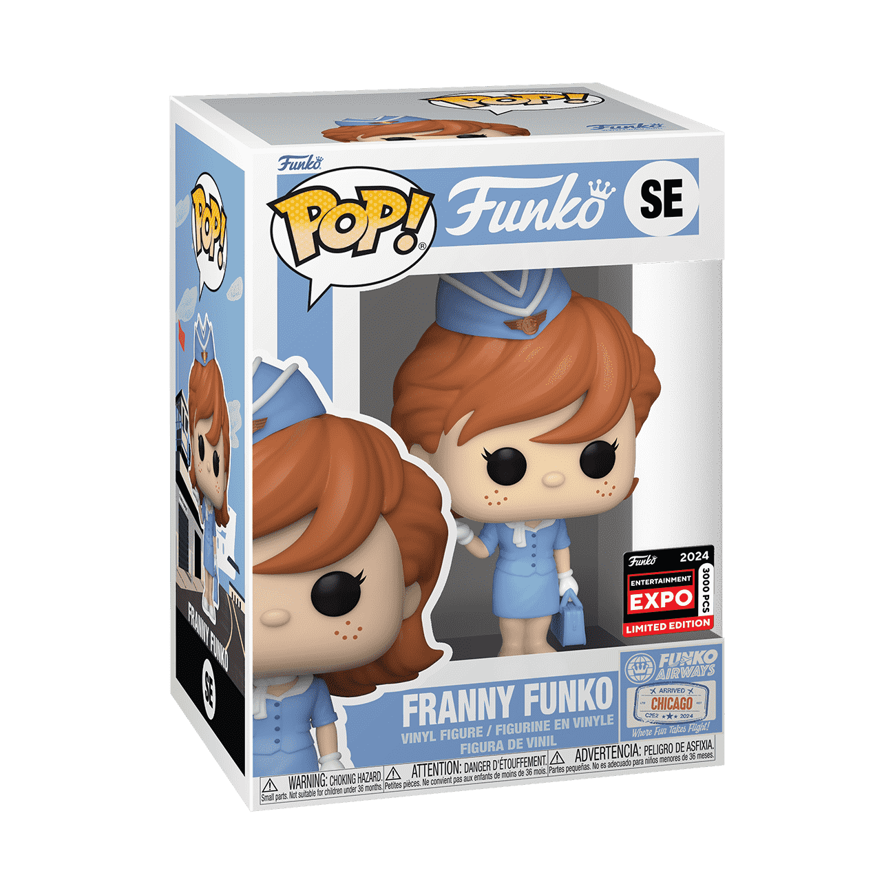 Pop! Franny Funko in Stewardess Uniform