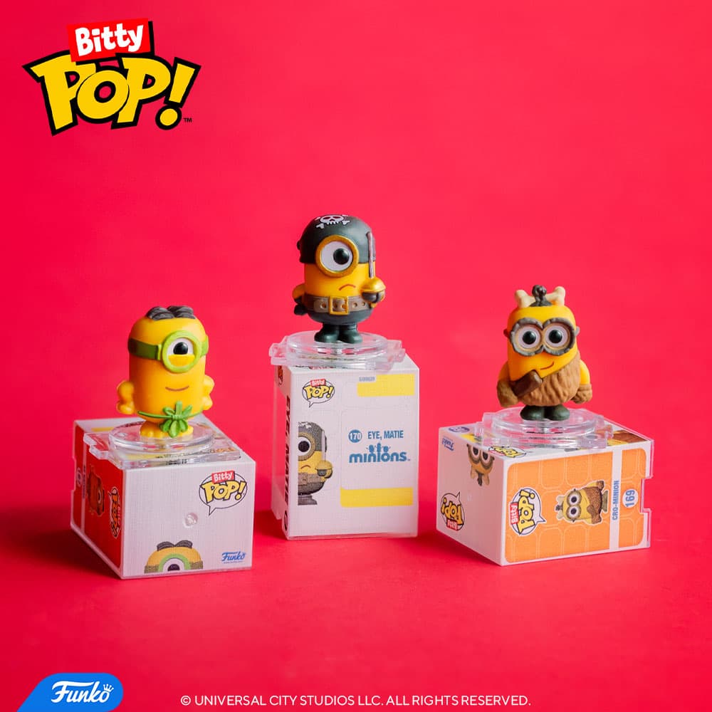 Bitty Pop! Minions 4-Pack Series 1 | Funko