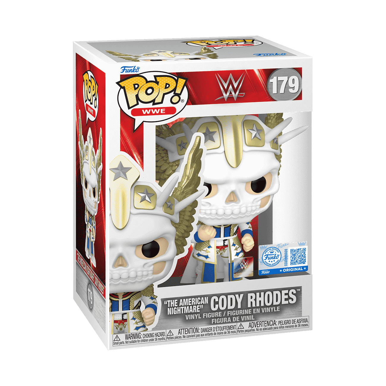 Pop! "The American Nightmare" Cody Rhodes (Masked) (Wrestlemania 40 ...