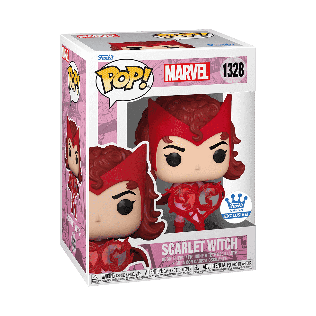 Pop! Scarlet Witch with Heart Hex