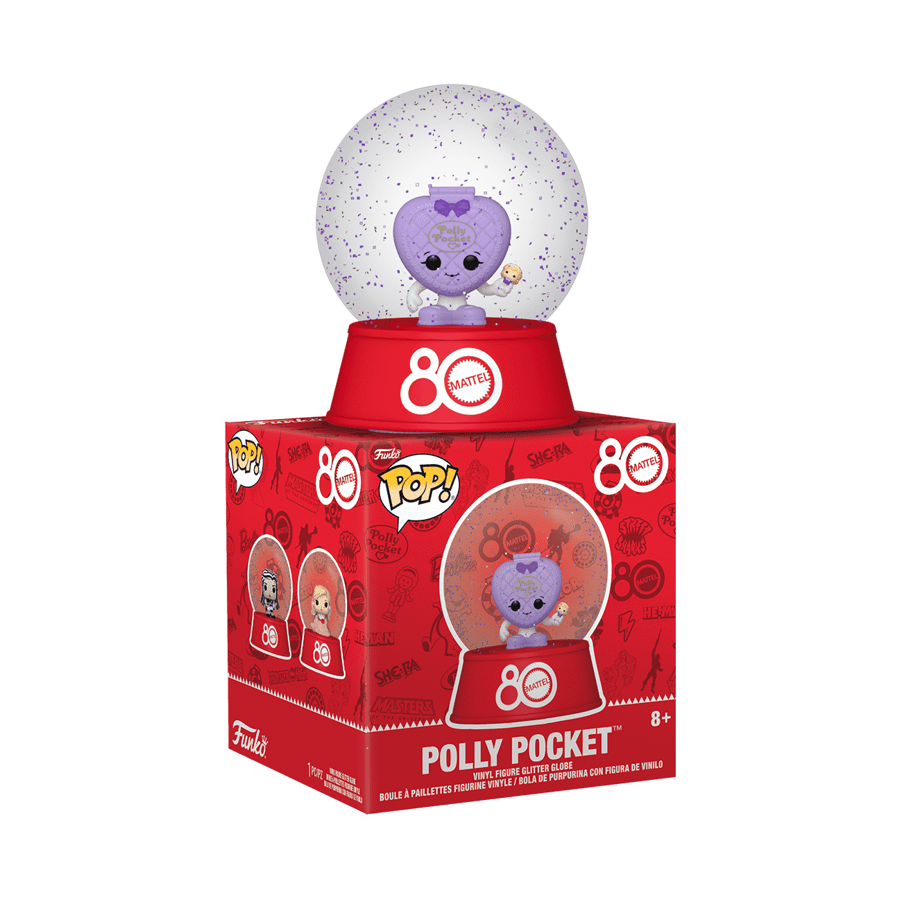 Polly Pocket Mini Glitter Globe | Funko