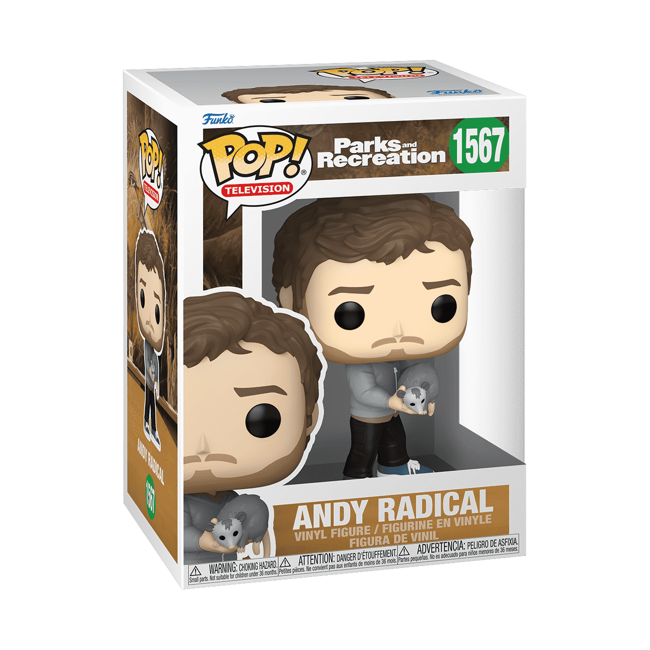 Buy Pop! Andy Radical at Funko.