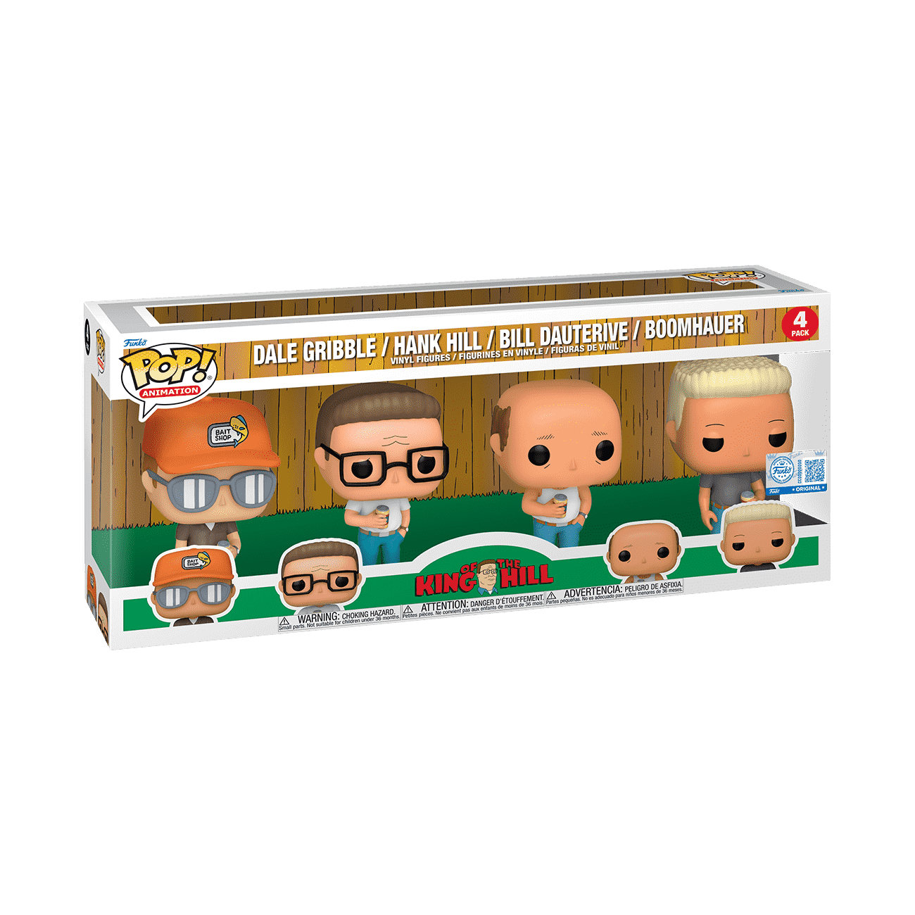 Pop! King of the Hill 4-Pack | Funko