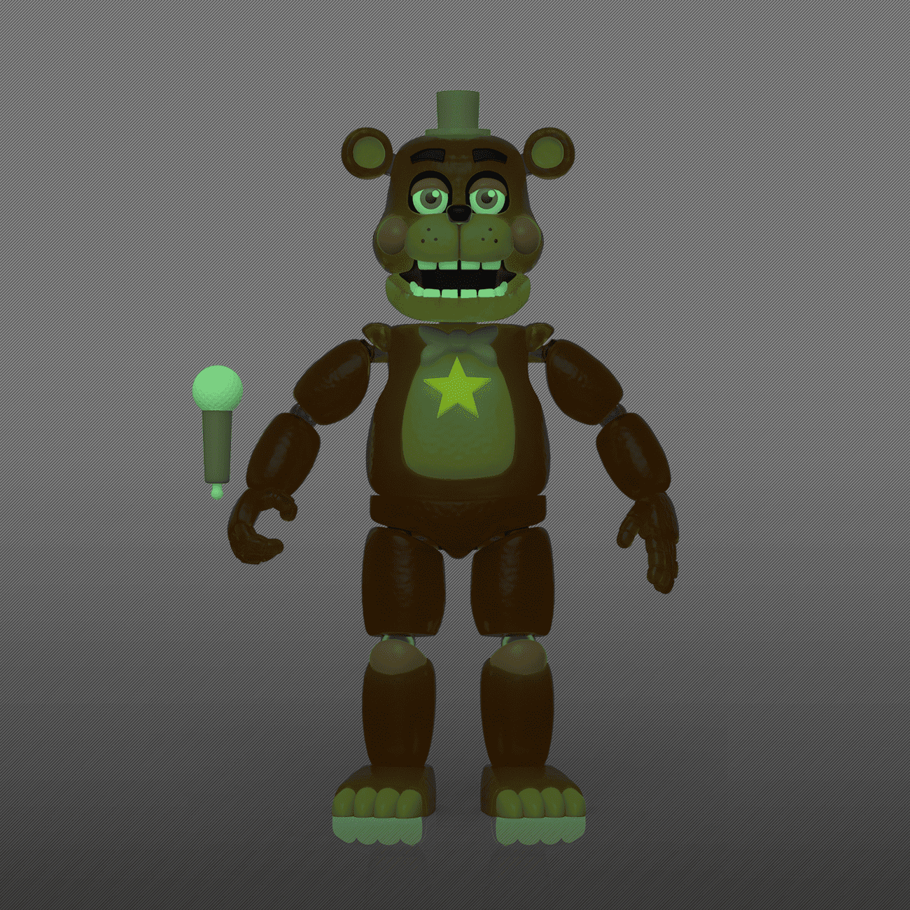 Buy Glow Rockstar Freddy Action Figure at Funko.