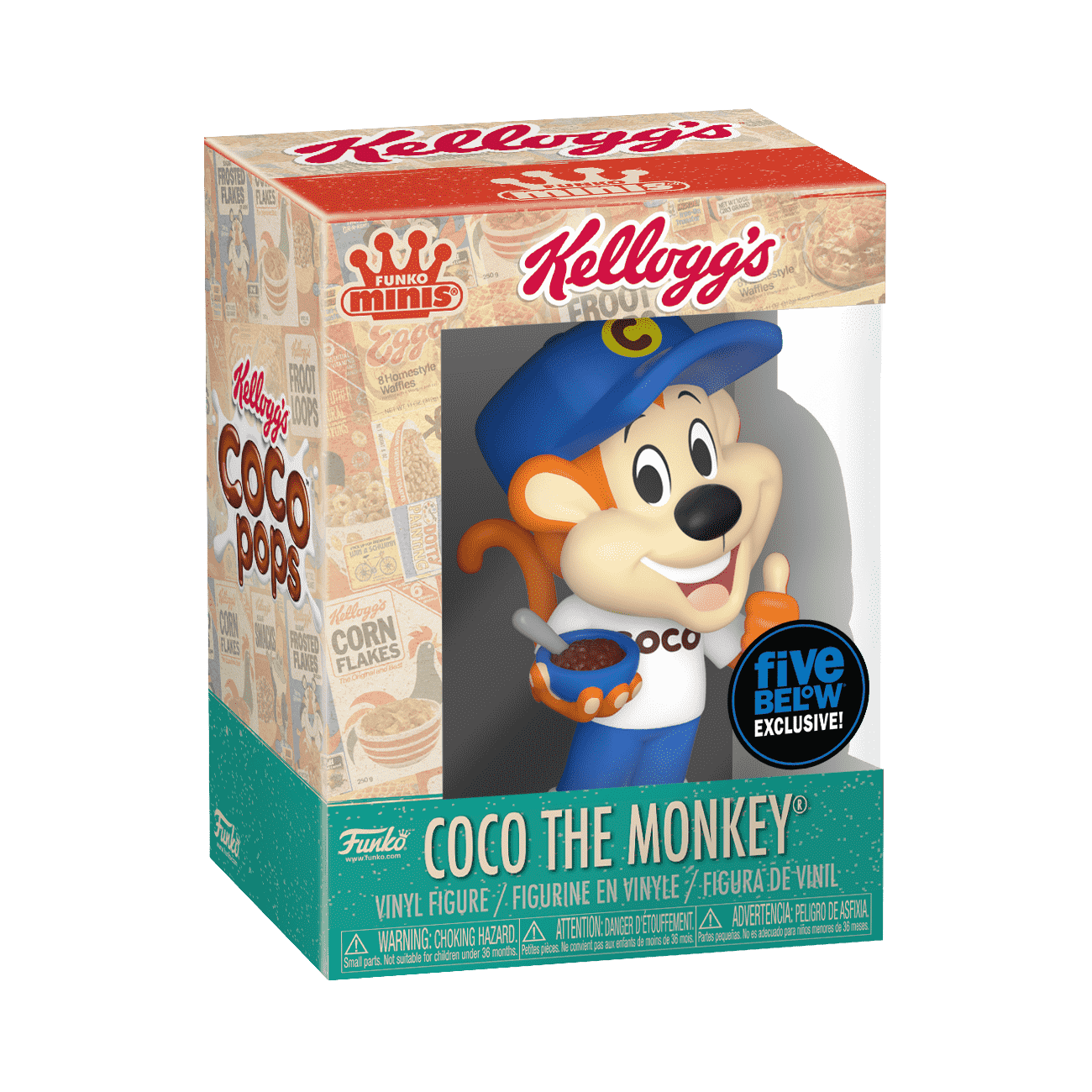 Kellogg's Mascots Coco the Monkey Mini Vinyl Figure