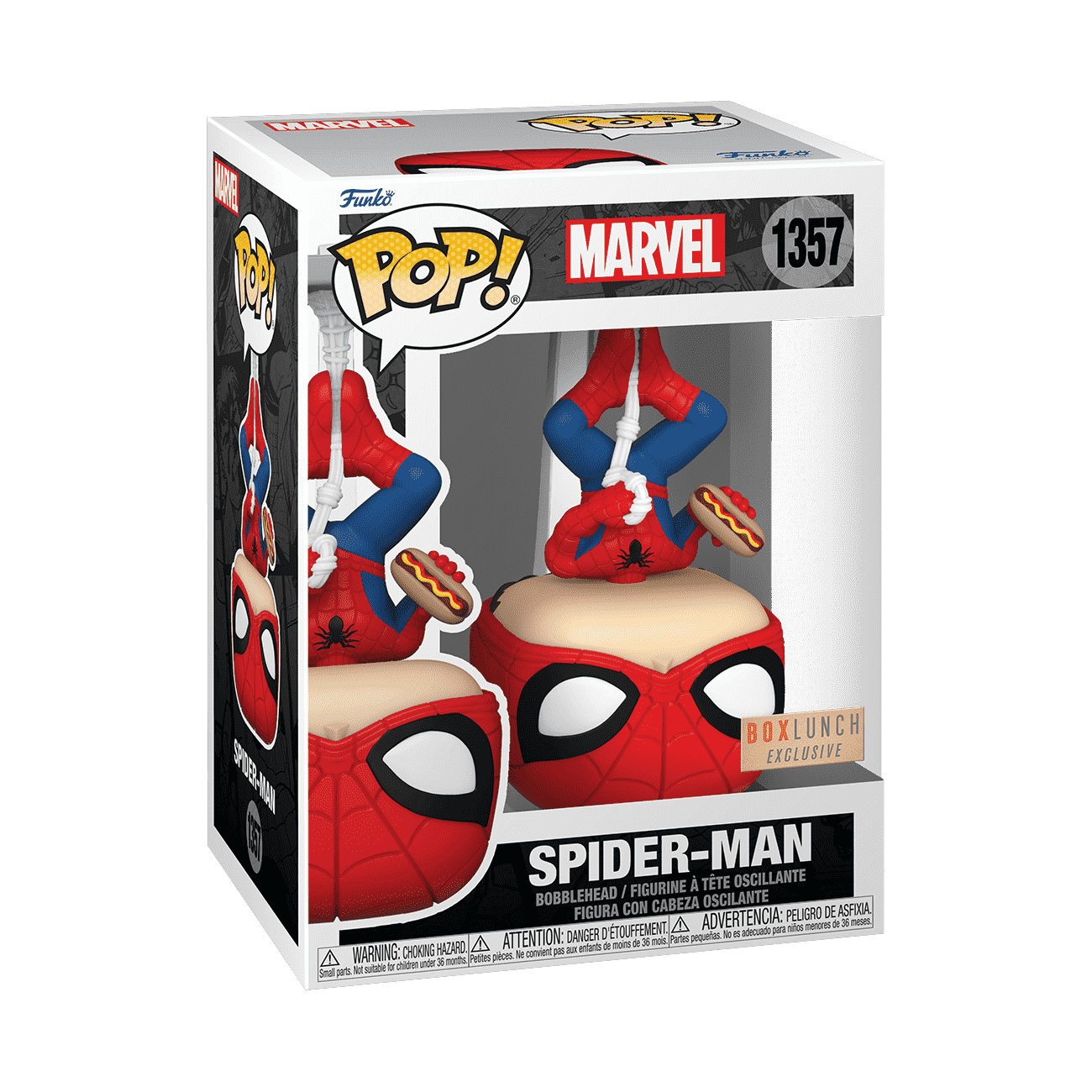 Buy Pop! Spider-Man with Hot Dog at Funko.