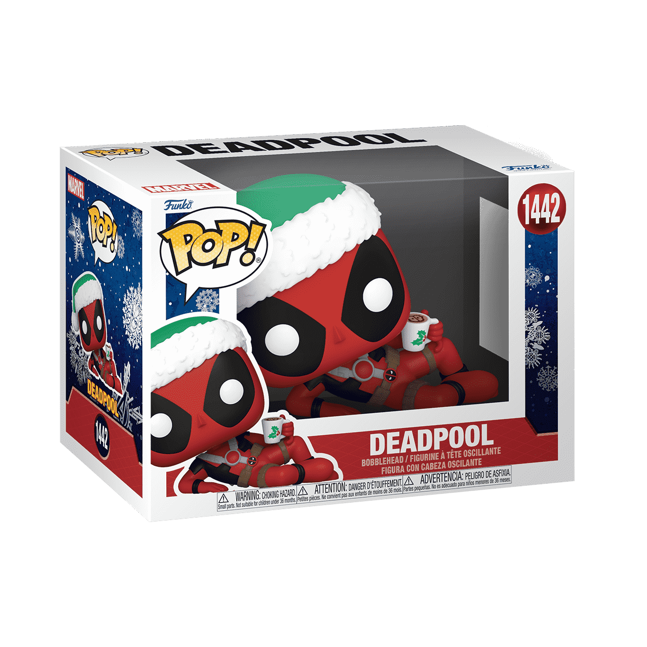 Buy Pop! Deadpool with Hot Cocoa at Funko.