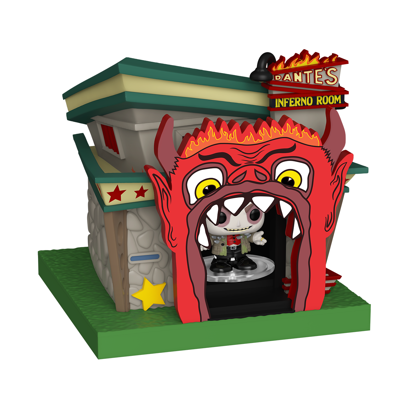 Bitty Pop! Towns Beetlejuice and Dante's Inferno Room | Funko