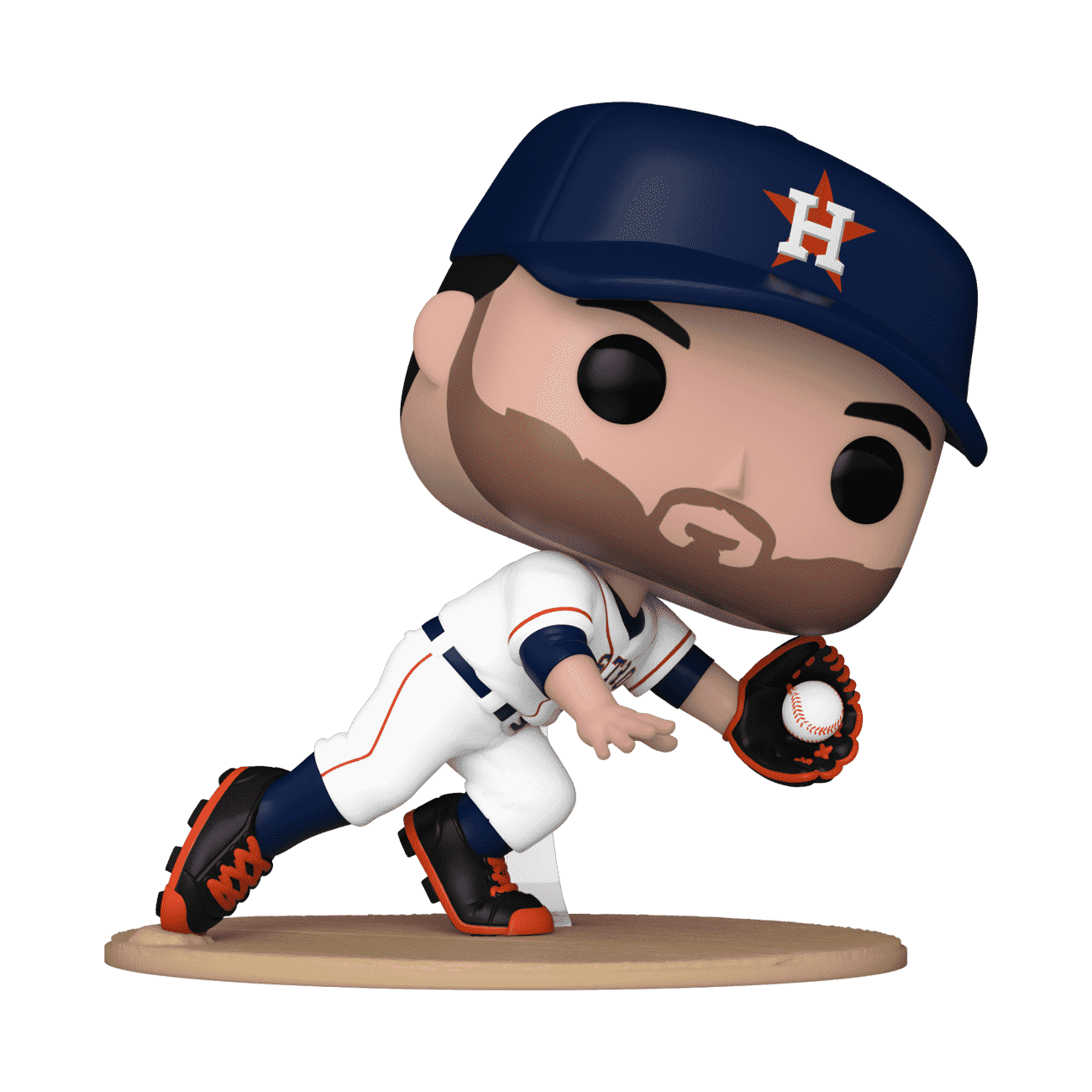 Pop! Jose Altuve Catching in White Jersey | Funko