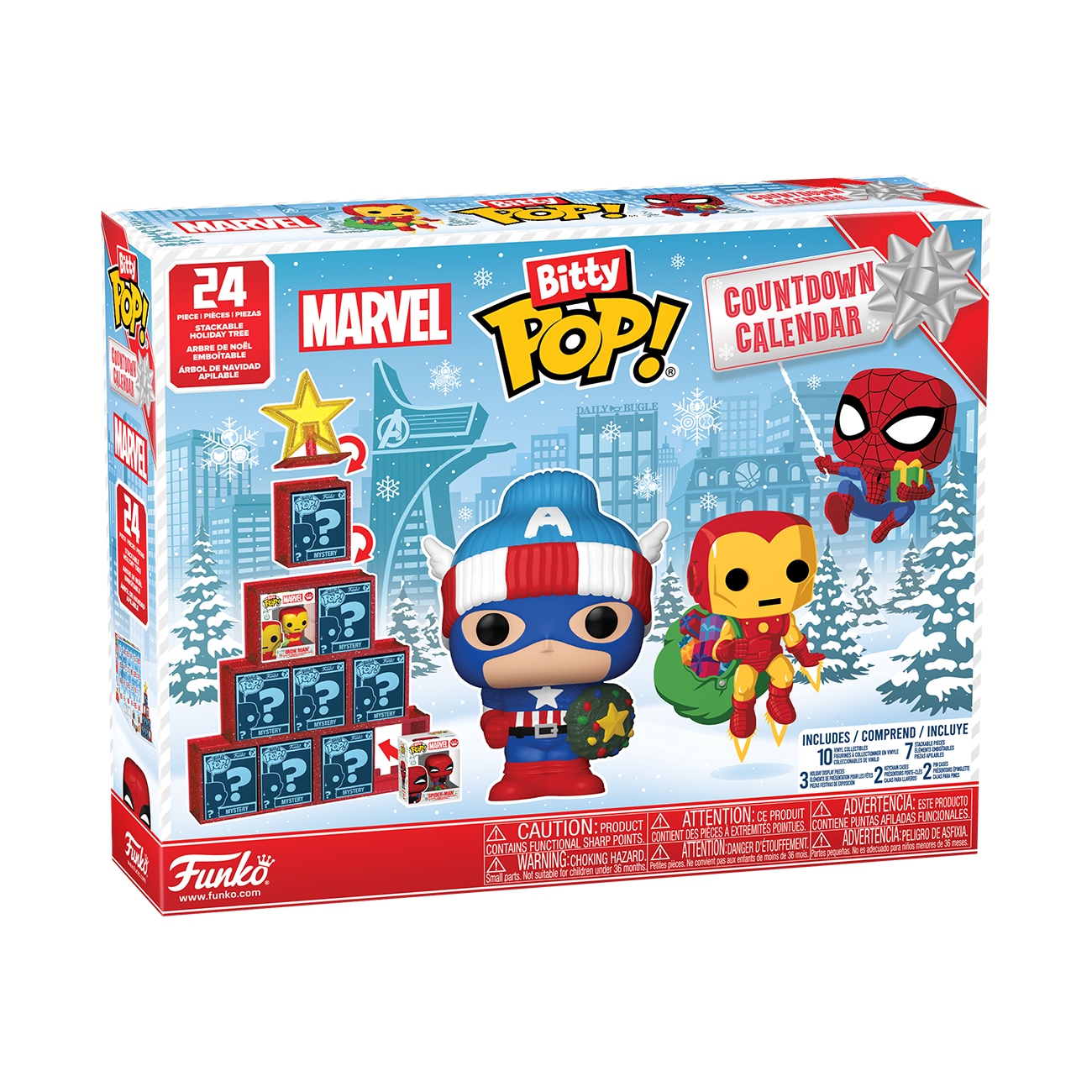 Bitty Pop! Marvel Holiday Advent Calendar | Funko