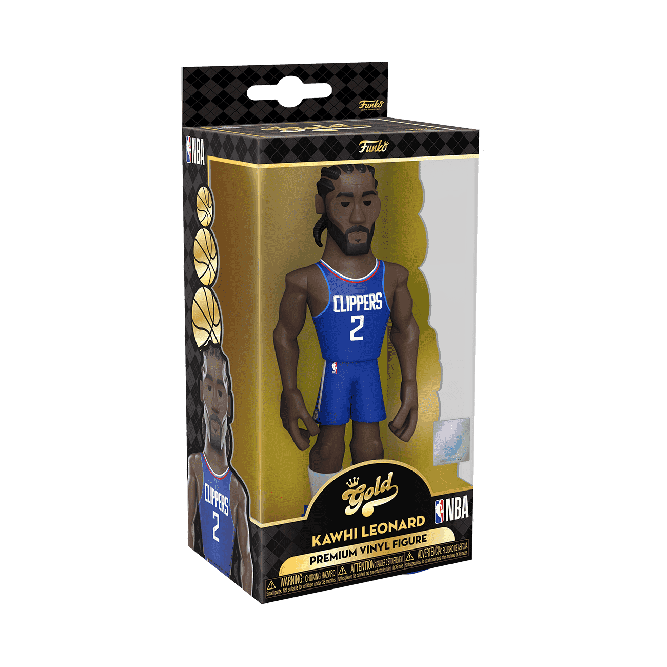 Vinyl GOLD 5" Kawhi Leonard - Clippers