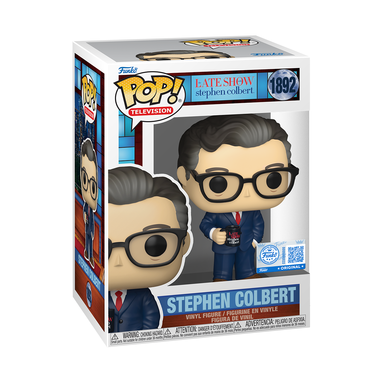 Buy Funko Pop! Stephen Colbert | Exclusive Vinyl Figure | Funko