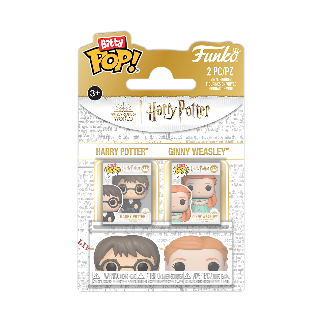 Bitty Pop! Harry Potter & Ginny Weasley 2-Pack | Funko