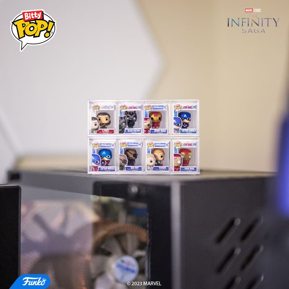 Bitty Pop! Marvel the Infinity Saga 4-Pack Series 4 | Funko