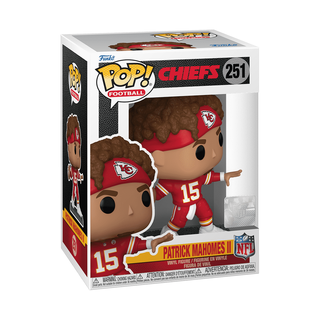 Pop! Patrick Mahomes II in Red Headband | Funko