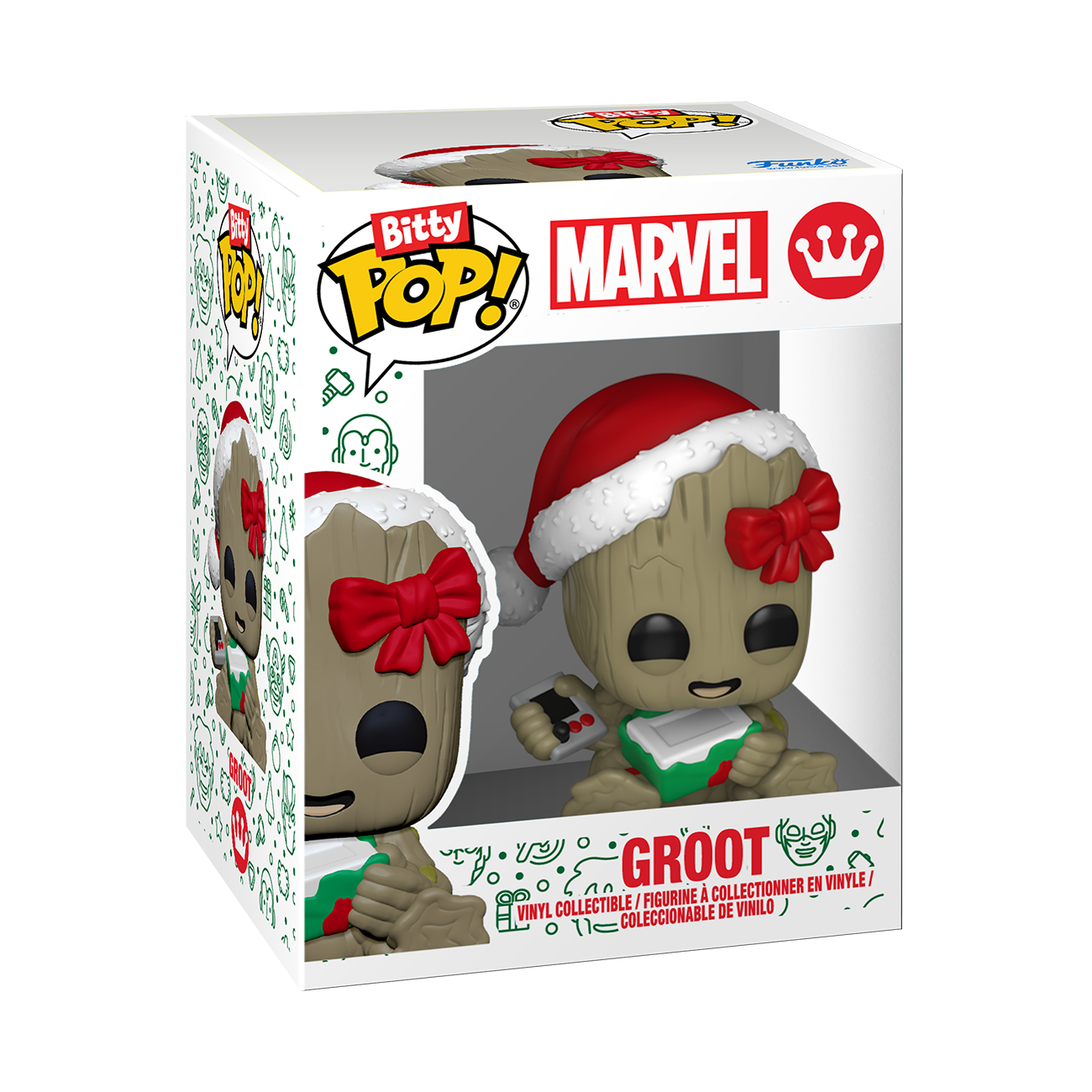 Bitty Pop! Marvel Holiday Advent Calendar Groot with Game