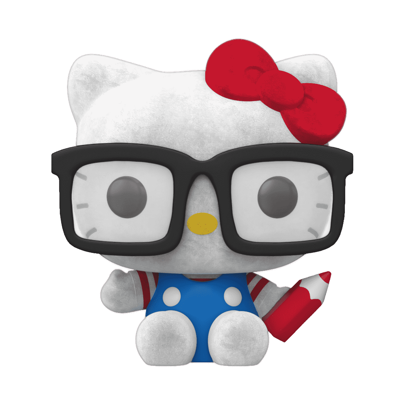 Pop! Hello Kitty with Glasses (Flocked)