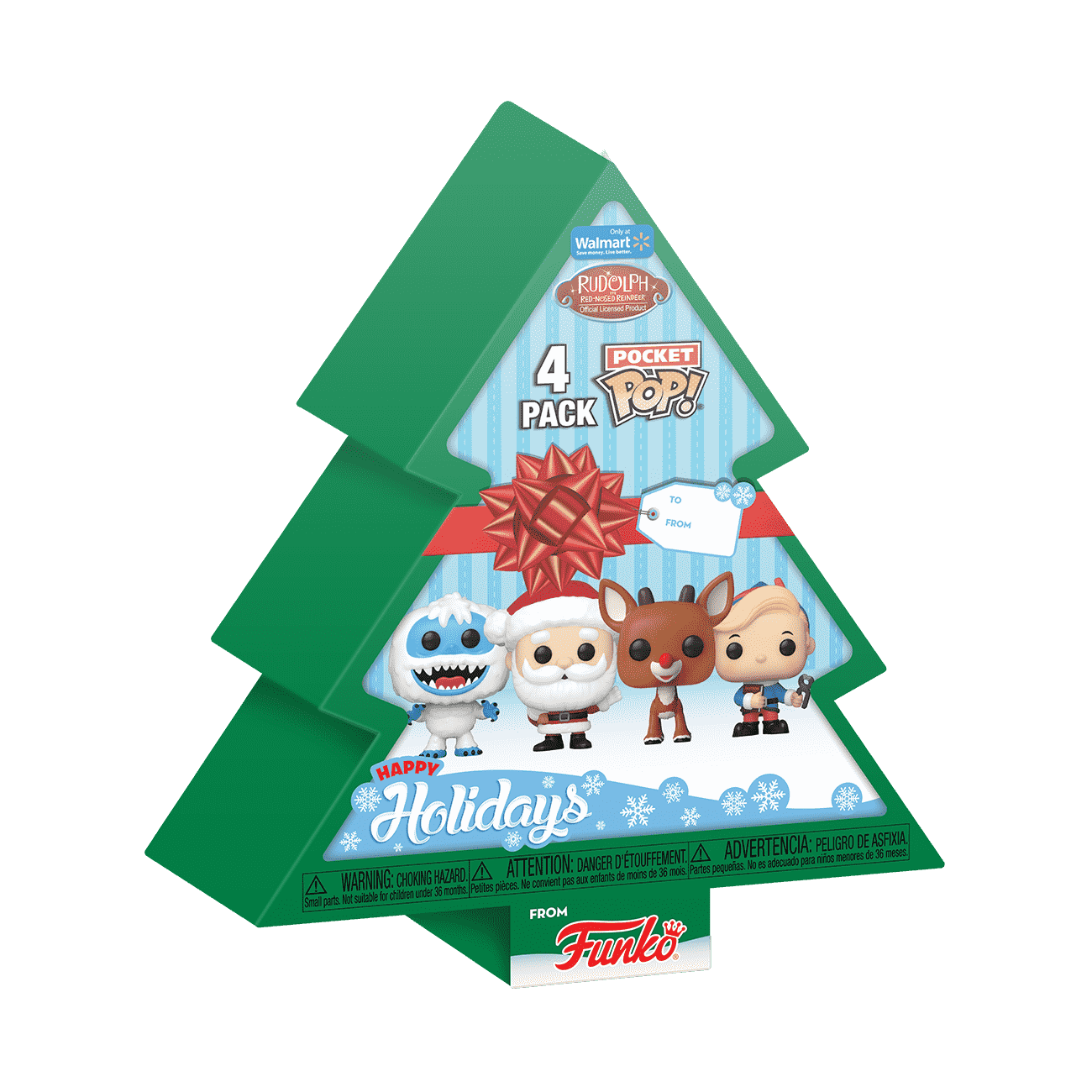 Pocket Pop! Rudolph the Red-Nosed Reindeer 4-Pack