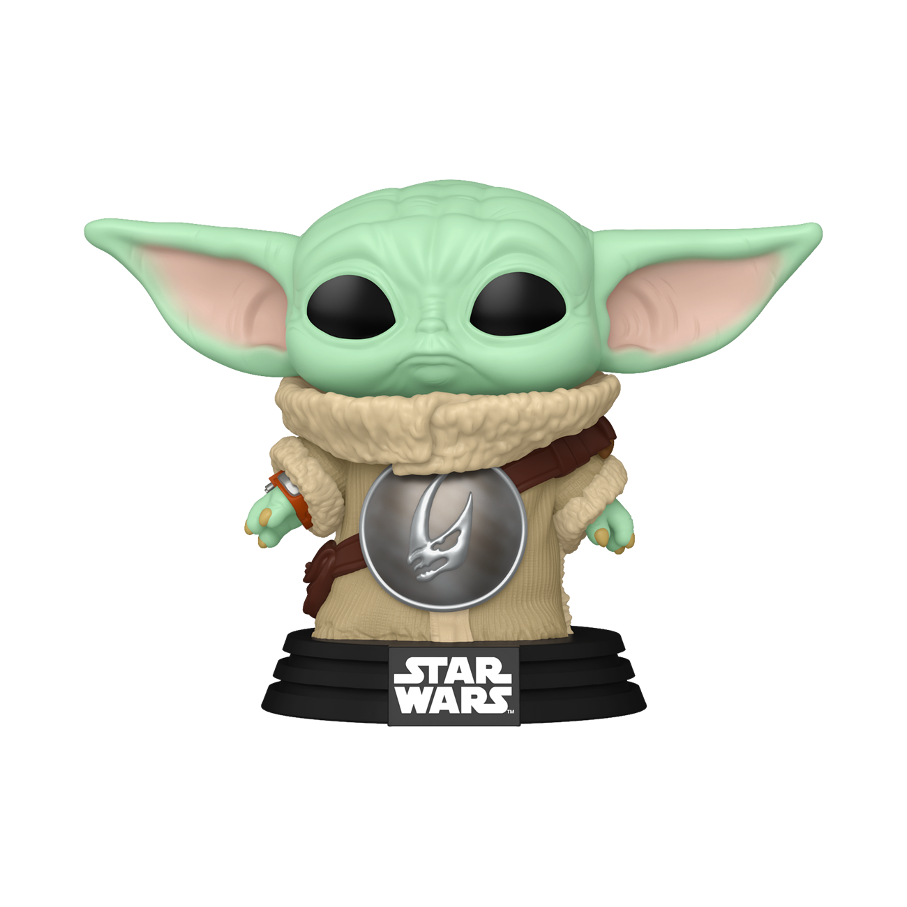 Pop! Grogu with Mudhorn Chest Armor | Funko