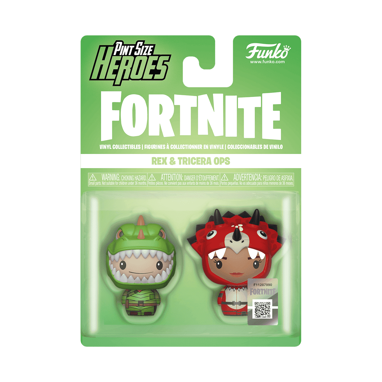 Rex & Tricera Ops 2-Pack Pint Size Heroes