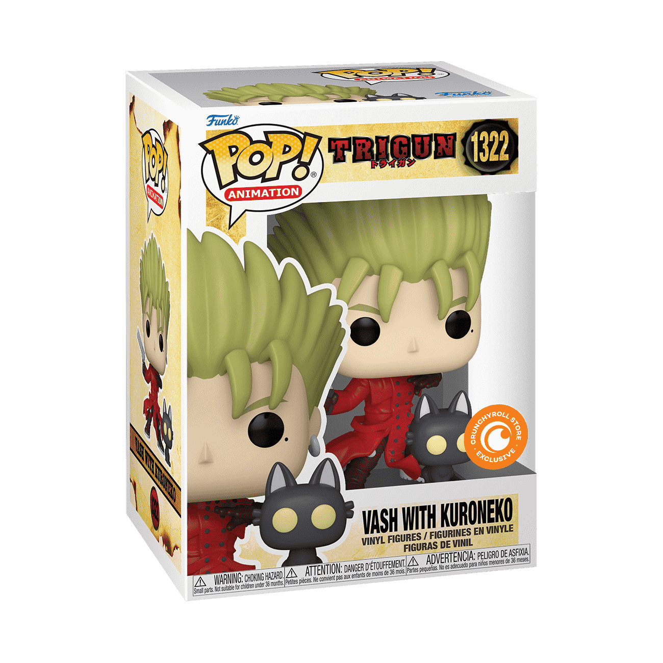 Pop! Vash with Kuroneko
