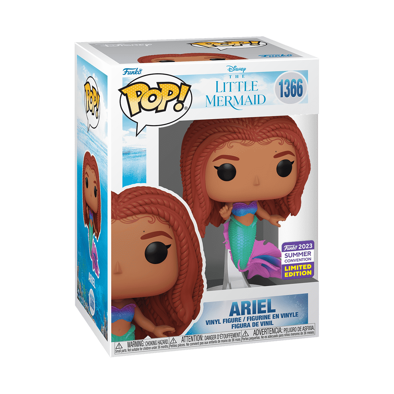 Buy Pop! Ariel with Purple Fins at Funko.